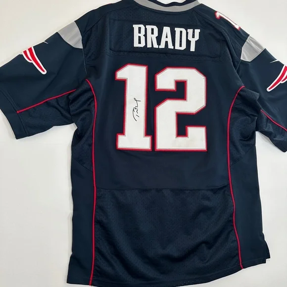 Nike | Shirts | Tom Brady New England Patriots Super Bowl Xlix Navy ...